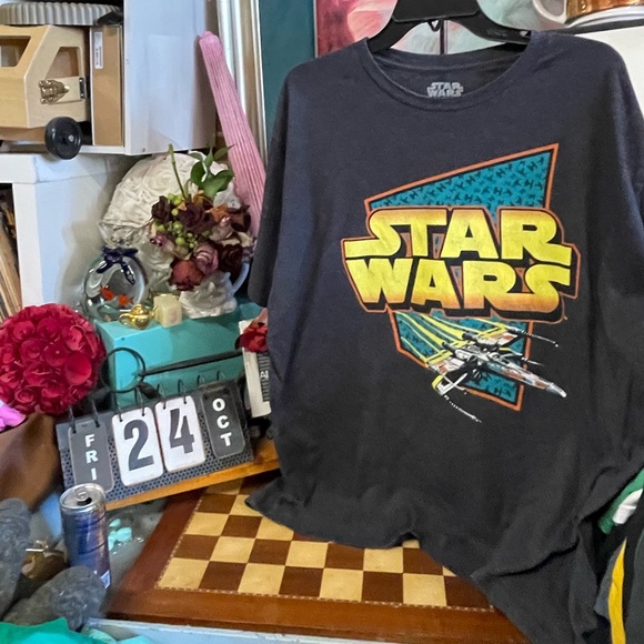 Star Wars | Shirts | Star Wars Mad Engine Fighter Jet Graphic Tshirt ...